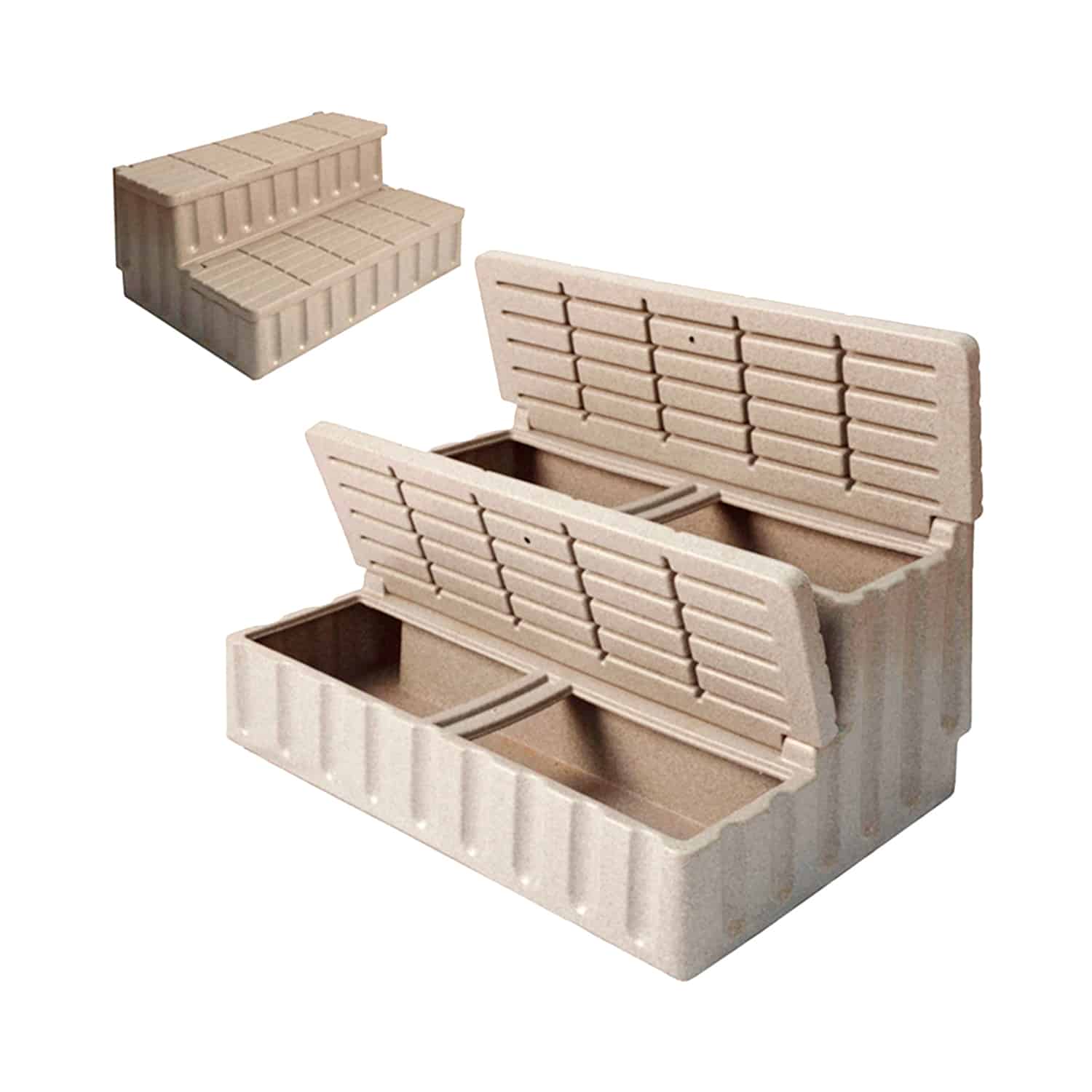 Millstone Storage Steps buy online ᐈ MyHotTub